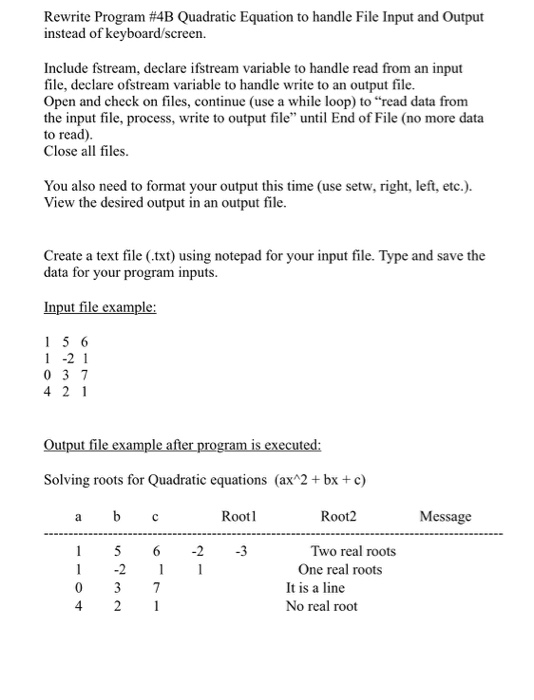 Solved it wants me to rewrite program 4b which is in the | Chegg.com