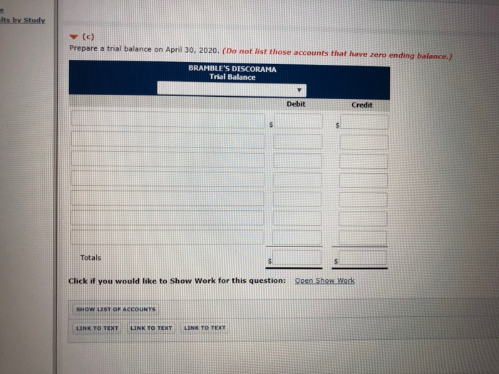 Solved Announcements Problem 5-04A a-c (Part Level | Chegg.com