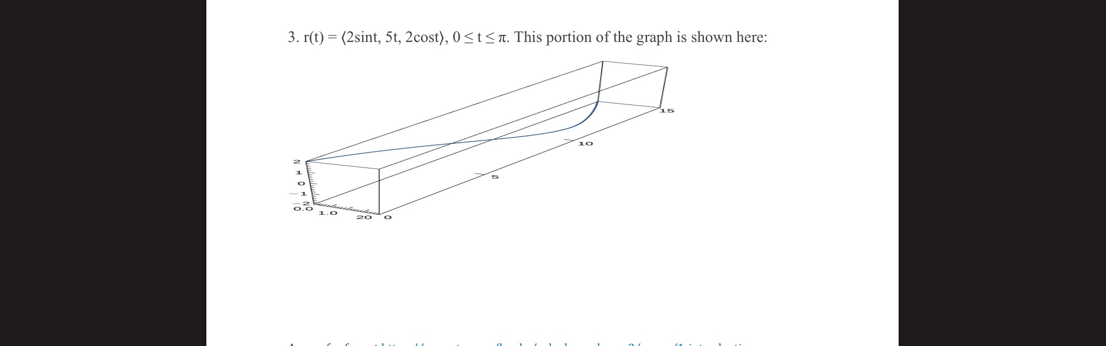 Solved Find the arc lengthr(t)=(:2sint,5t,2cost:),0≤t≤π. | Chegg.com