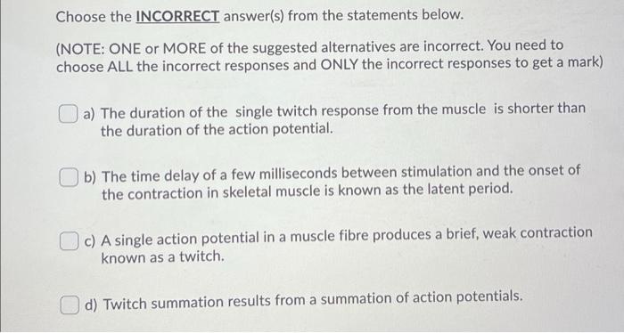 Solved A tetanic contraction produces more force than a | Chegg.com