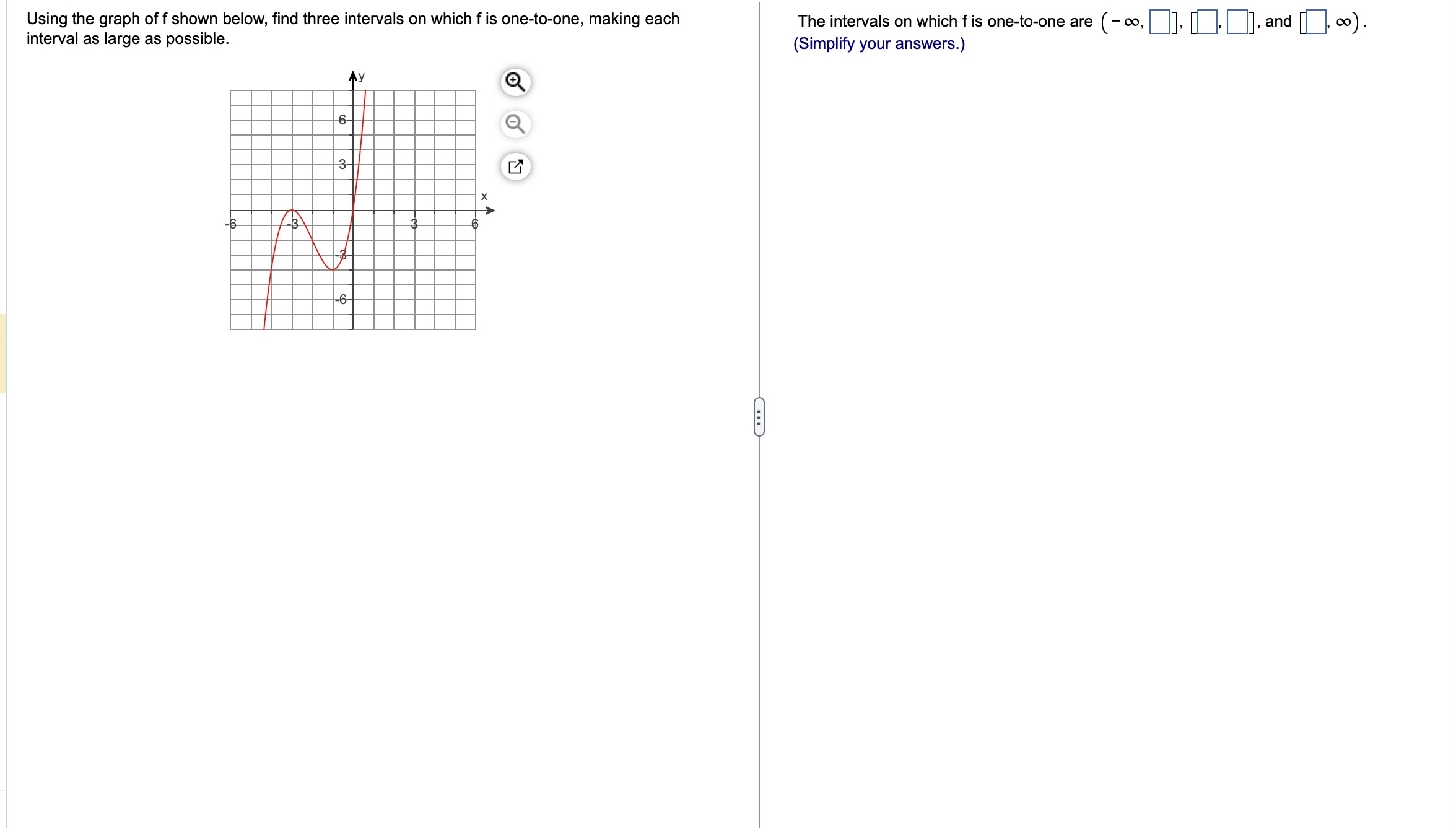 Solved Using the graph of f ﻿shown below, find three | Chegg.com