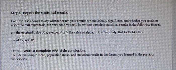 Step 3. Compute the appropriate statistical test | Chegg.com