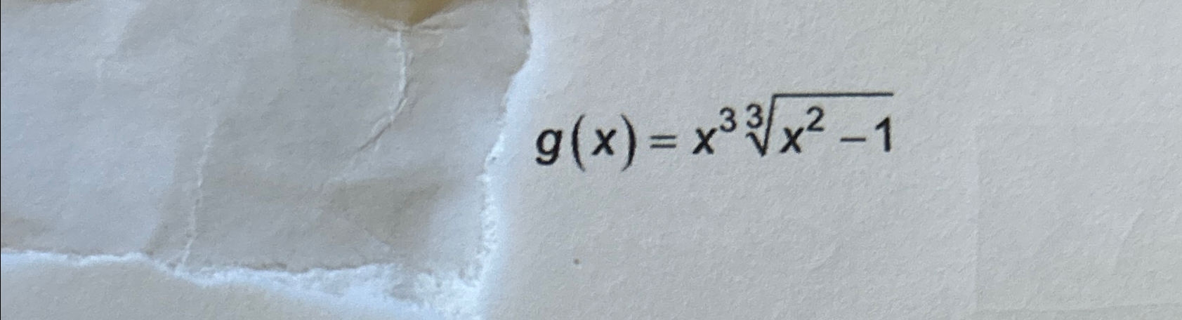 Solved g(x)=x3x2-13 ﻿Find the derivative | Chegg.com