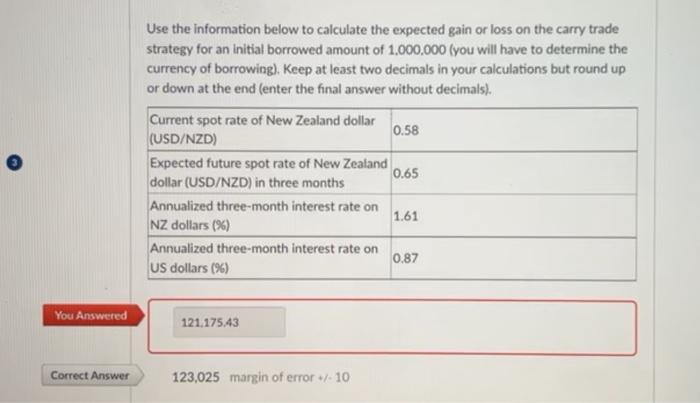 Solved Use the information below to calculate the expected | Chegg.com