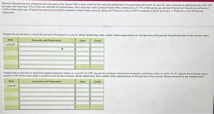Solved but each one must have 10% of their pay witheld for | Chegg.com