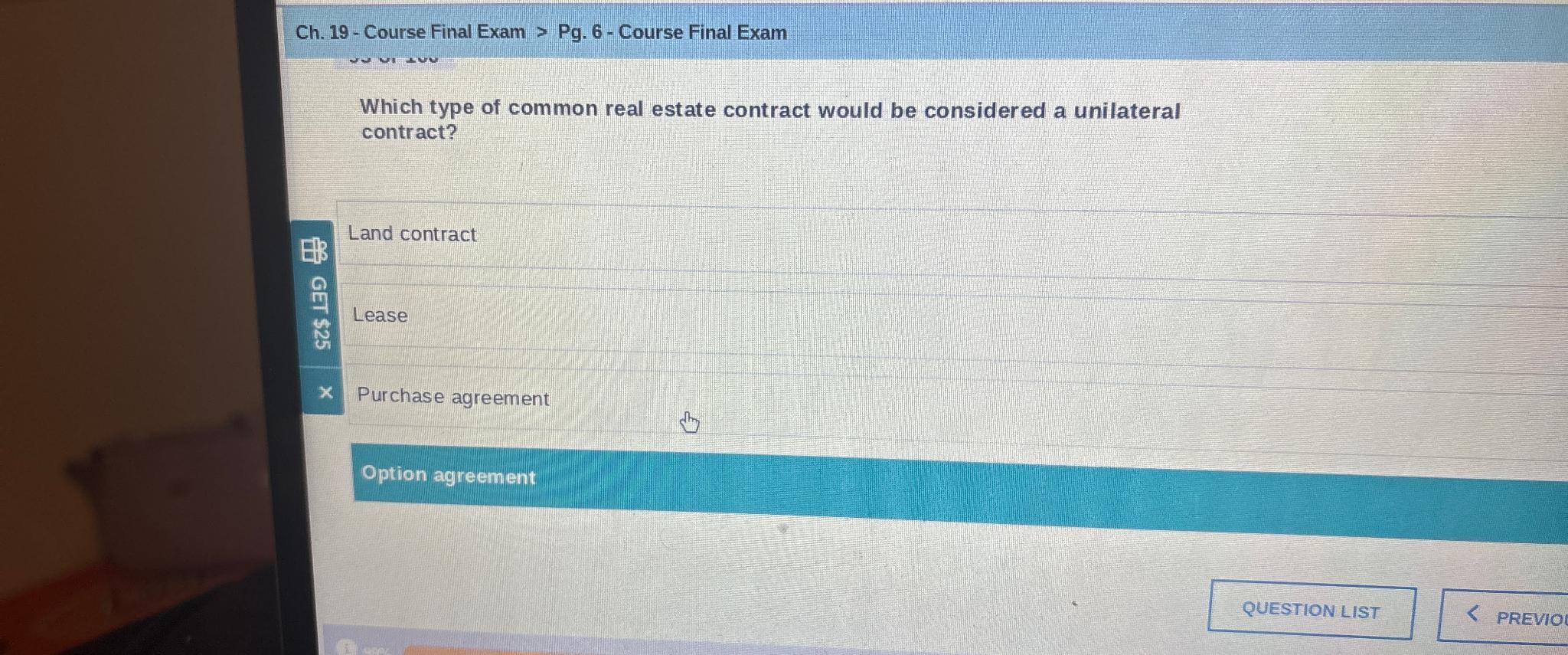 Solved Ch. 19 - ﻿Course Final Exam > ﻿Pg. 6 - ﻿Course Final | Chegg.com