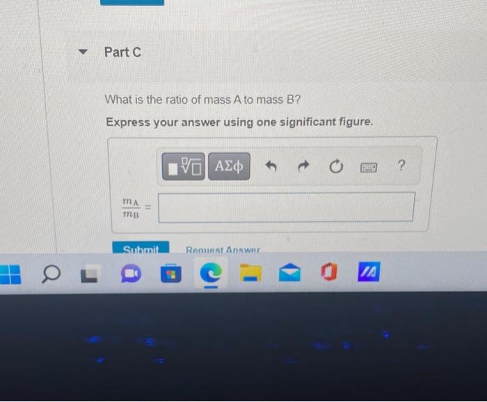 Solved A Constant Force Applied To Object A Causes It To