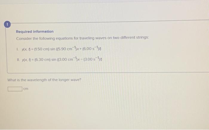 Solved Required information Consider the following equations | Chegg.com