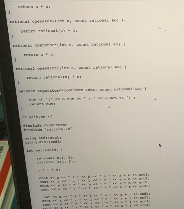 Solved . Complex number class Design a class in C++, Java, | Chegg.com