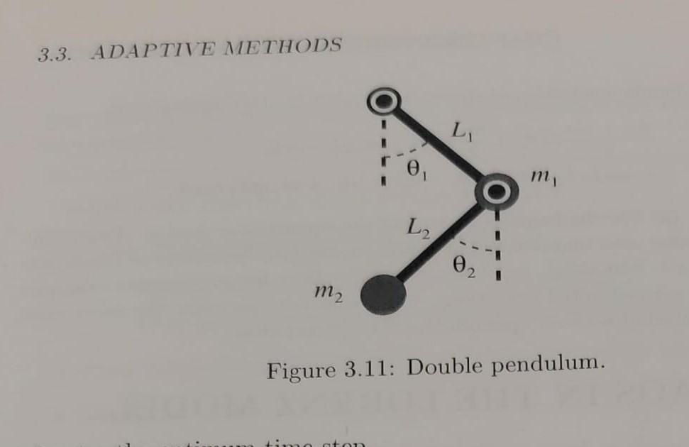Solved 19. Consider a double pendulum, as shown in Figure | Chegg.com