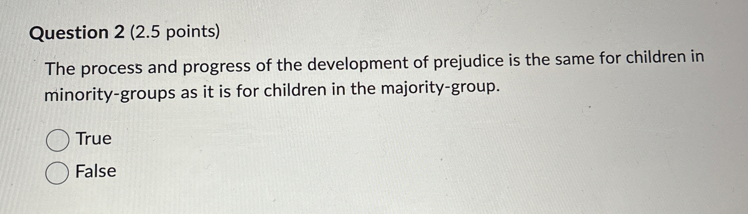 Solved Question 2 (2.5 ﻿points)The process and progress of | Chegg.com