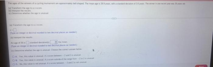 Solved The winners of animately bolhaped. The per 20 years | Chegg.com