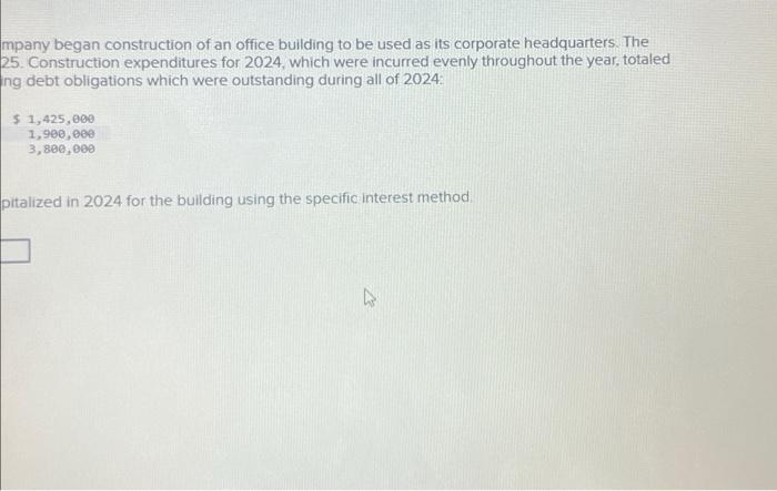 Solved On January 1,2024, the Marilee Company began | Chegg.com