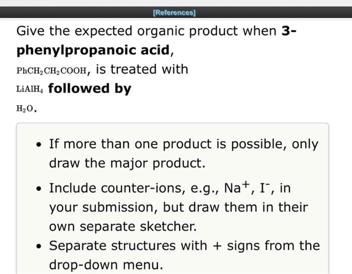 Solved Click on a reactant and then a product to draw the | Chegg.com