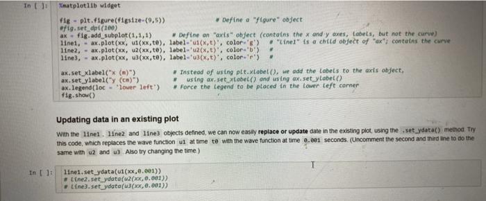 Solved Plotting the wave function - a hint of | Chegg.com