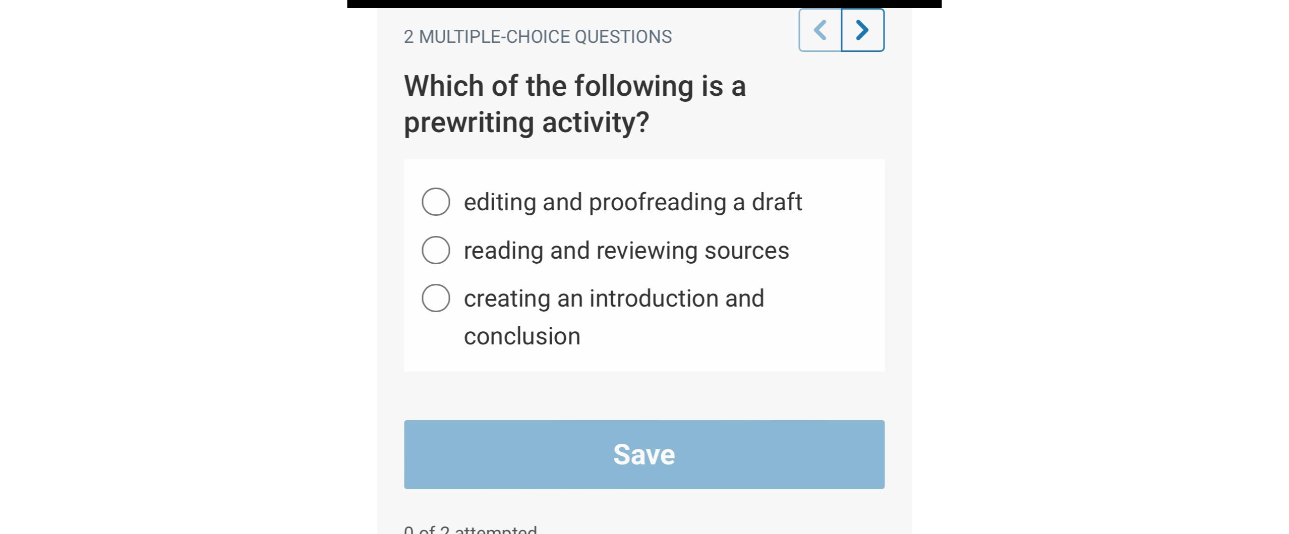 Solved 2 ﻿MULTIPLE-CHOICE QUESTIONSWhich of the following is | Chegg.com