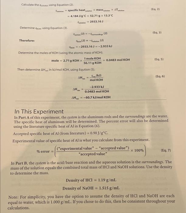 Solved Give the following1) Purpose of the experiment:2) | Chegg.com
