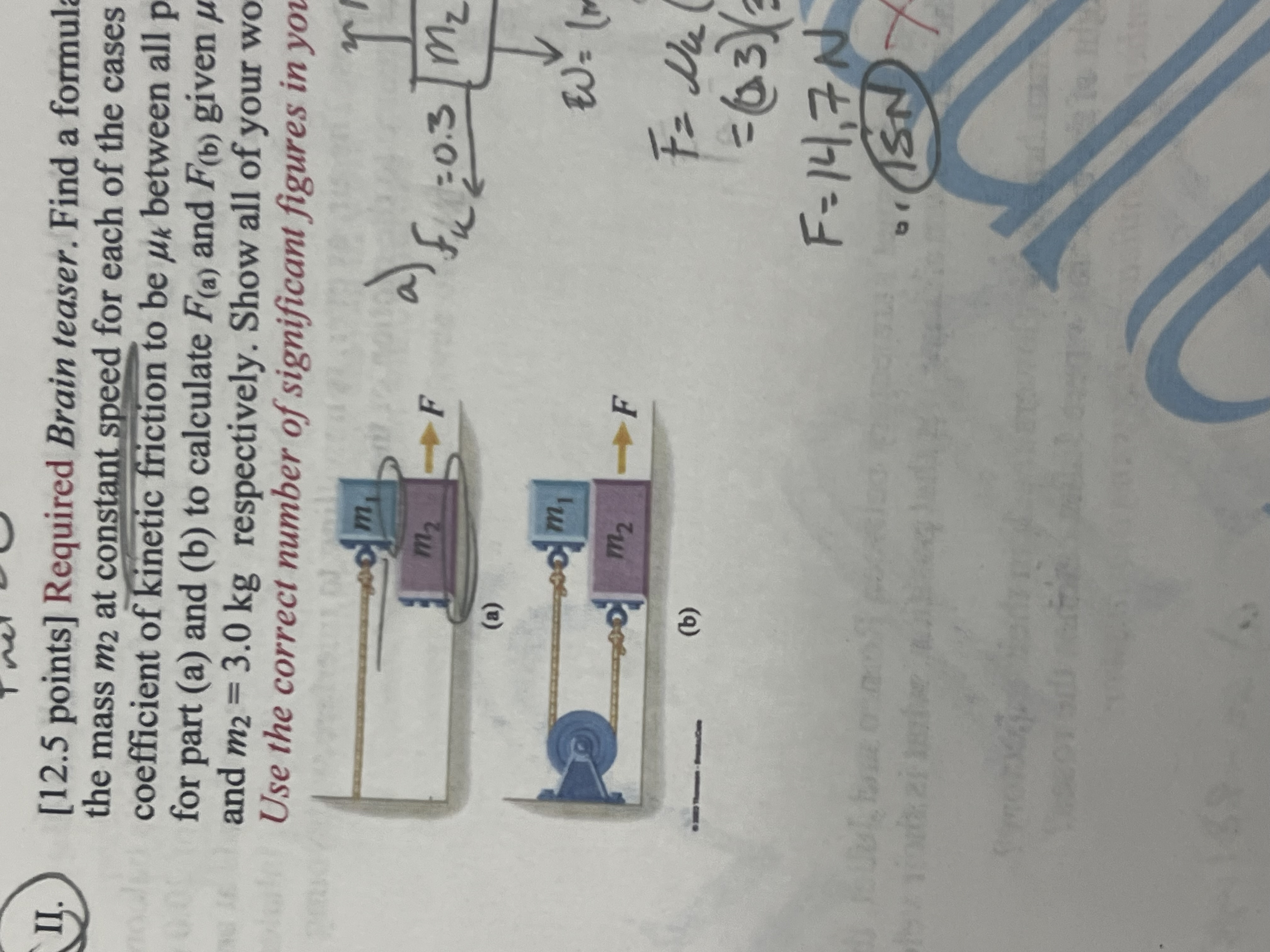 Solved Find the equations of ﻿total force of Fa ﻿and Fb | Chegg.com