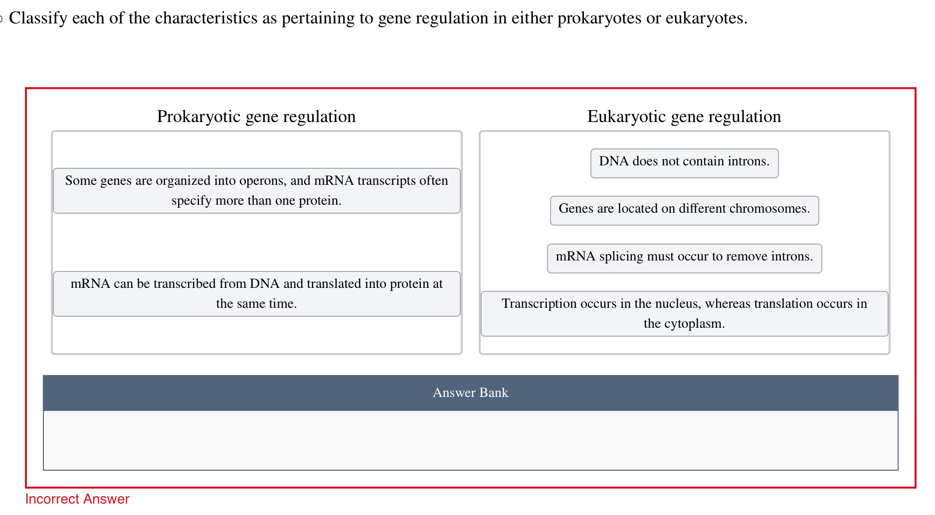 Solved Classify each of the characteristics as pertaining to | Chegg.com