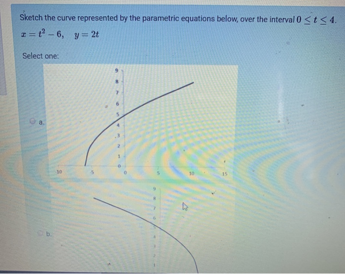Solved Sketch the curve represented by the parametric | Chegg.com