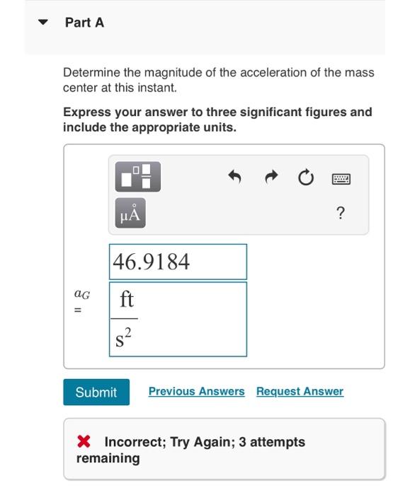 Solved 6 of 7 The uniform 150-lb beam is initially at rest | Chegg.com
