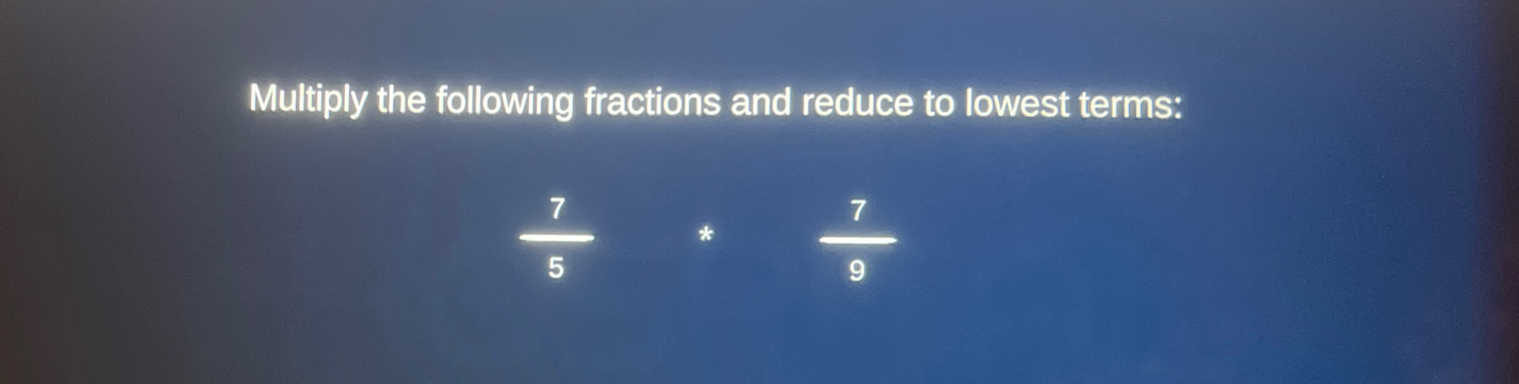 Solved Multiply the following fractionsMultiply the | Chegg.com