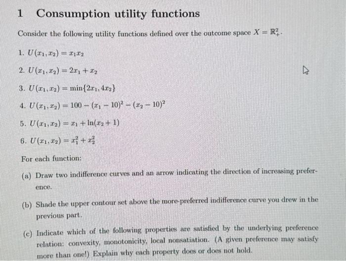 Solved you can choose utility level to whatever you want, | Chegg.com