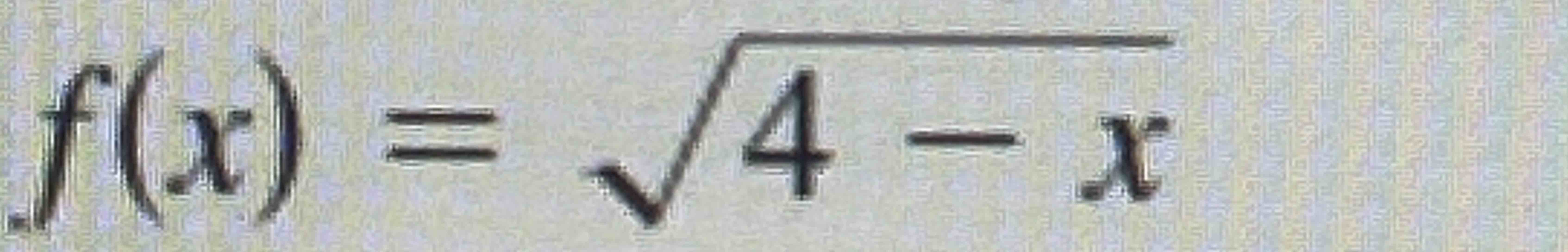 Solved f(x)=4-x2 ﻿higher order derivatives | Chegg.com