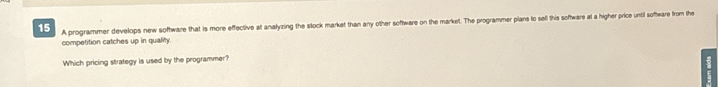 Solved A programmer develops new software that is more | Chegg.com