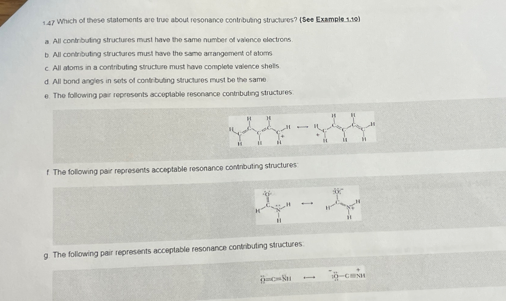Solved 1.47 ﻿Which of these statements are true about | Chegg.com