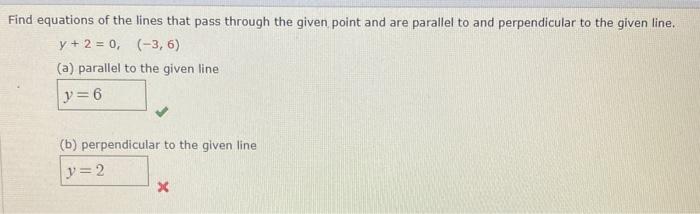 Solved Find equations of the lines that pass through the | Chegg.com