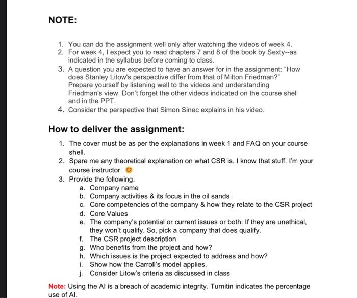 Understanding the Assignment: Pick an oil-related | Chegg.com