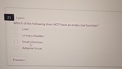 Solved 211 ﻿pointWhich of the following does NOT have an | Chegg.com