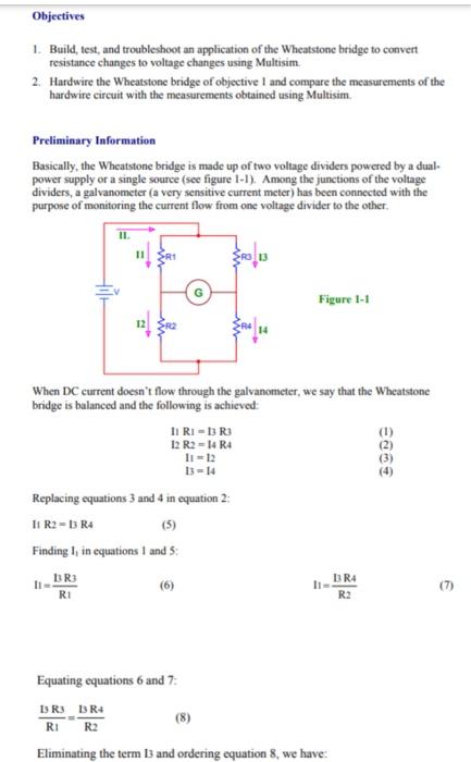 Solved build circuit in multisim live and solve for part a | Chegg.com