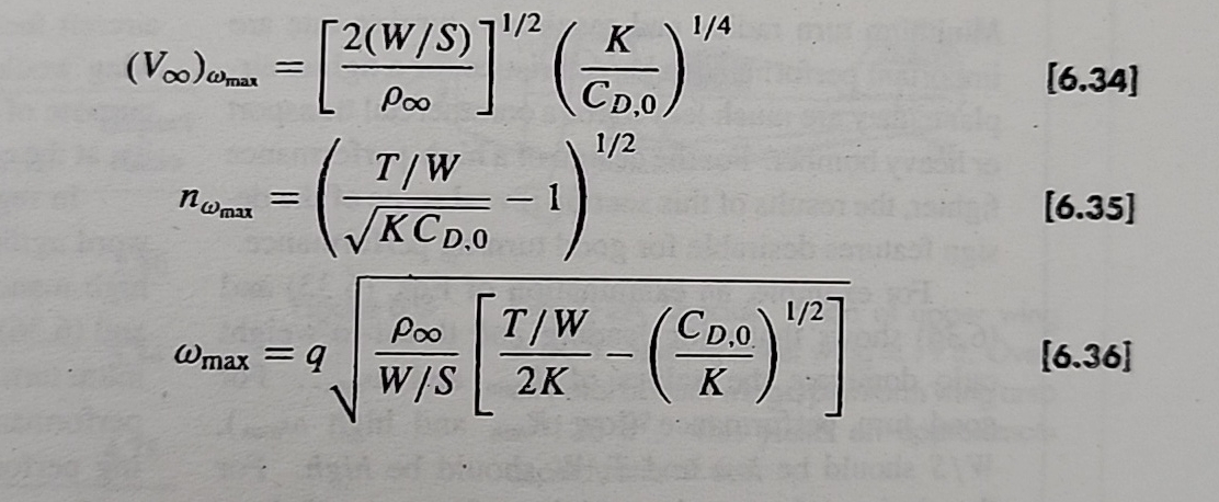 Solved For the conditions of maximum tum rate, derive the | Chegg.com