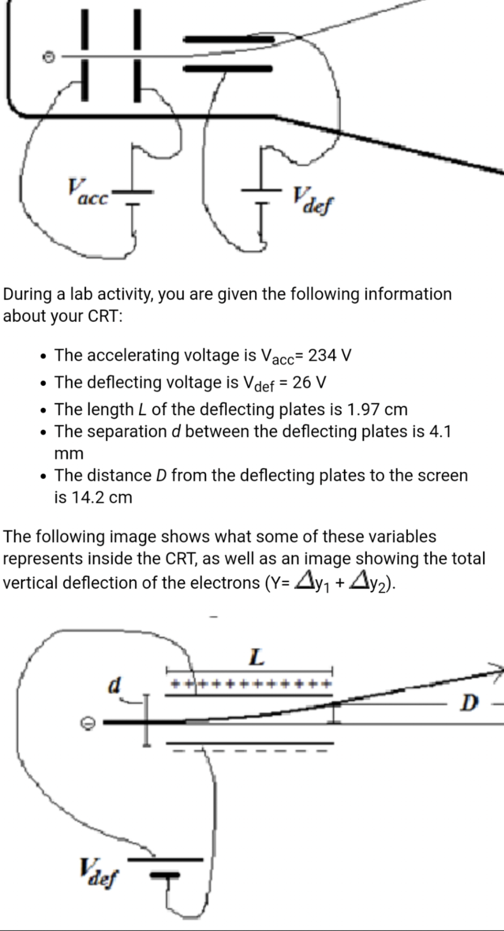 Solved II Vacc Vdes During a lab activity, you are given the | Chegg.com