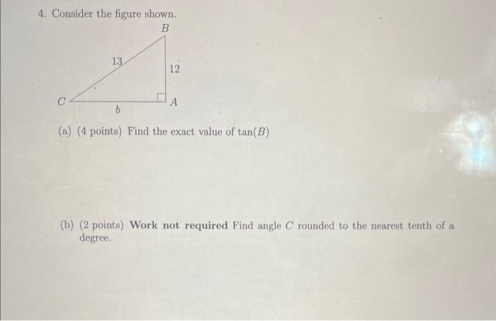 Solved 4. Consider the figure shown. (a) (4 points) Find the | Chegg.com