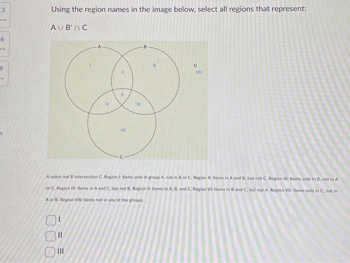 Solved Using the region names in the image below, select all | Chegg.com