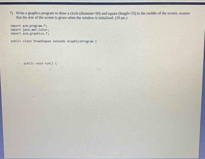 Solved 1) Write a program that uses any type of iteration | Chegg.com