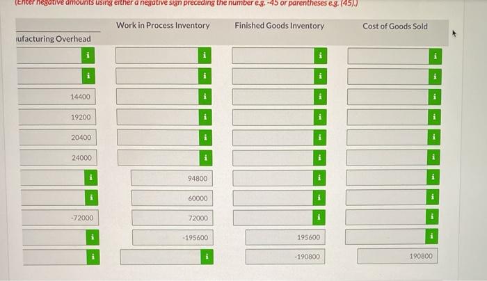 Solved g) What is the balance in the Finished Goods | Chegg.com