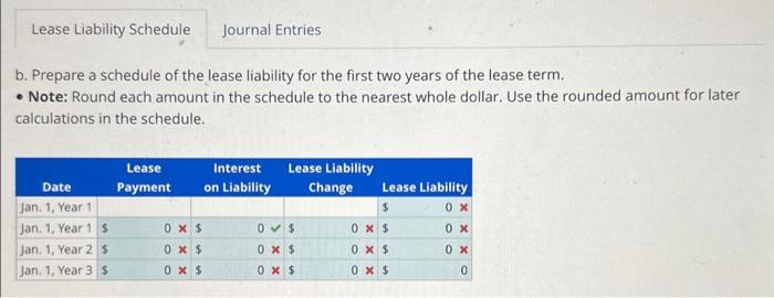 Solved Recording Entries for Finance Lease-No Residual, | Chegg.com