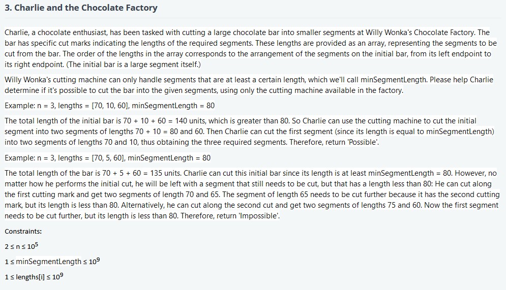 Solved Charlie and the Chocolate FactoryCharlie, a chocolate | Chegg.com