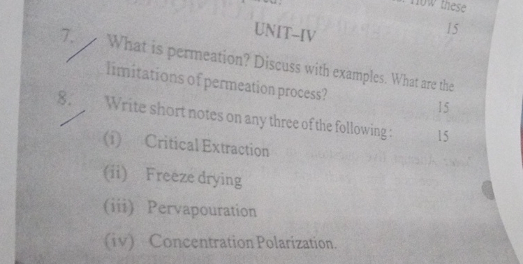 Solved 7.(a) ﻿What is permeation? Discuss with examples. | Chegg.com