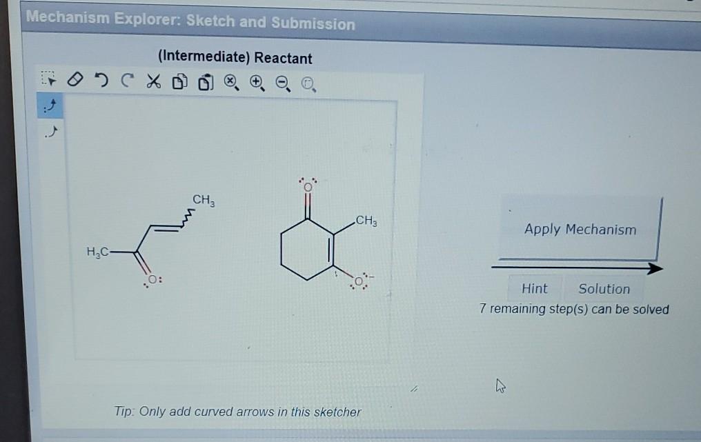 Solved Mechanism Explorer: Sketch and Submission | Chegg.com