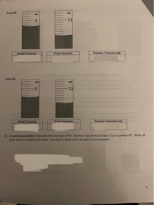 Solved 6) (6 points possible) Write the measurement in the | Chegg.com