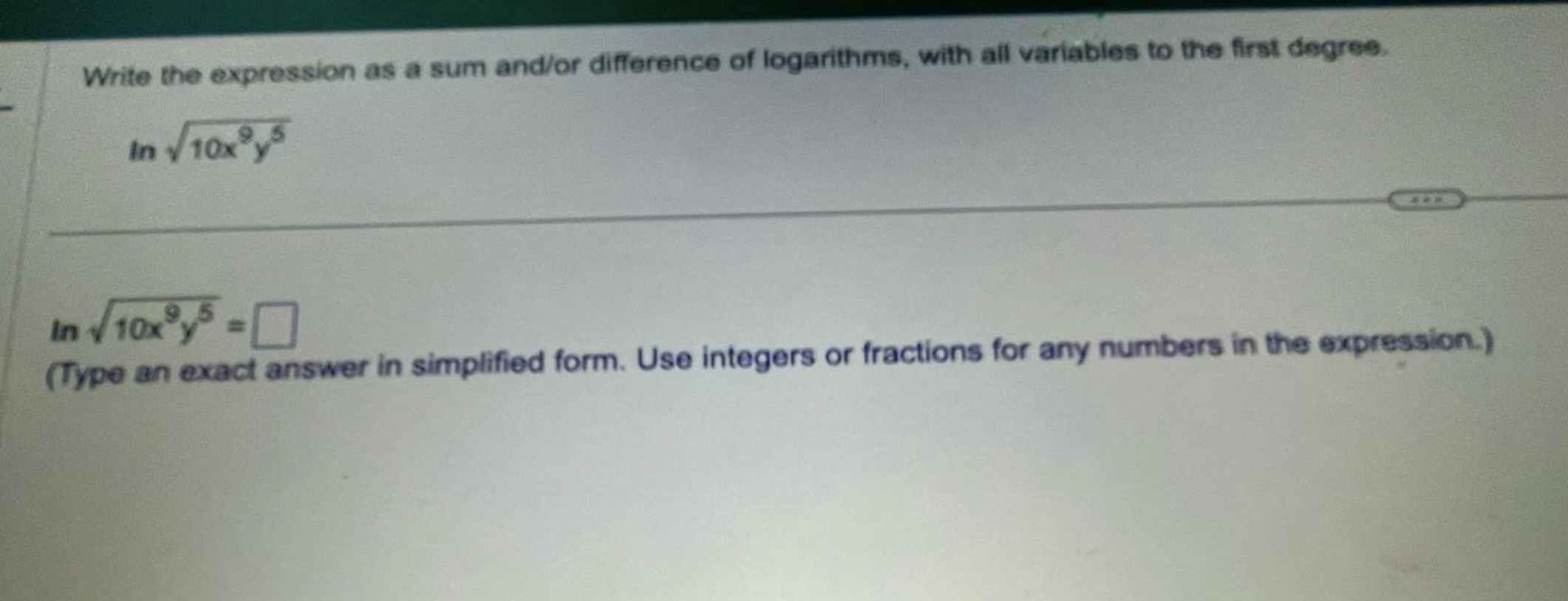 Solved Write the expression as a sum and/or difference of | Chegg.com