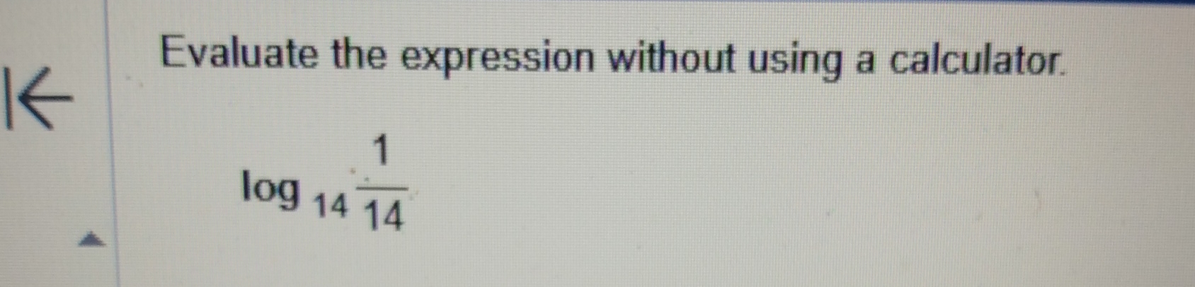 Solved Evaluate the expression without using a | Chegg.com