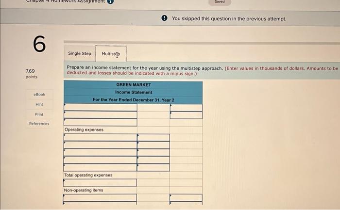 Solved Exercise 4-14A (Algo) Single-step and multistep | Chegg.com