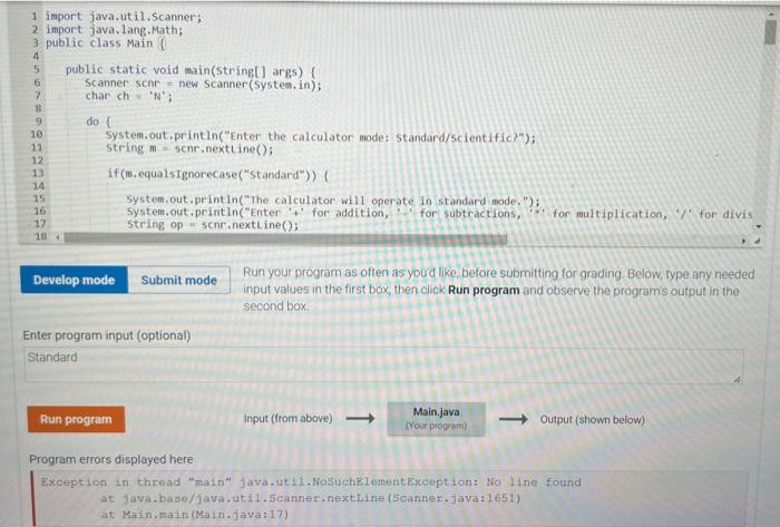 Solved 1 import java.util, scanner; 2 import java. lang. | Chegg.com