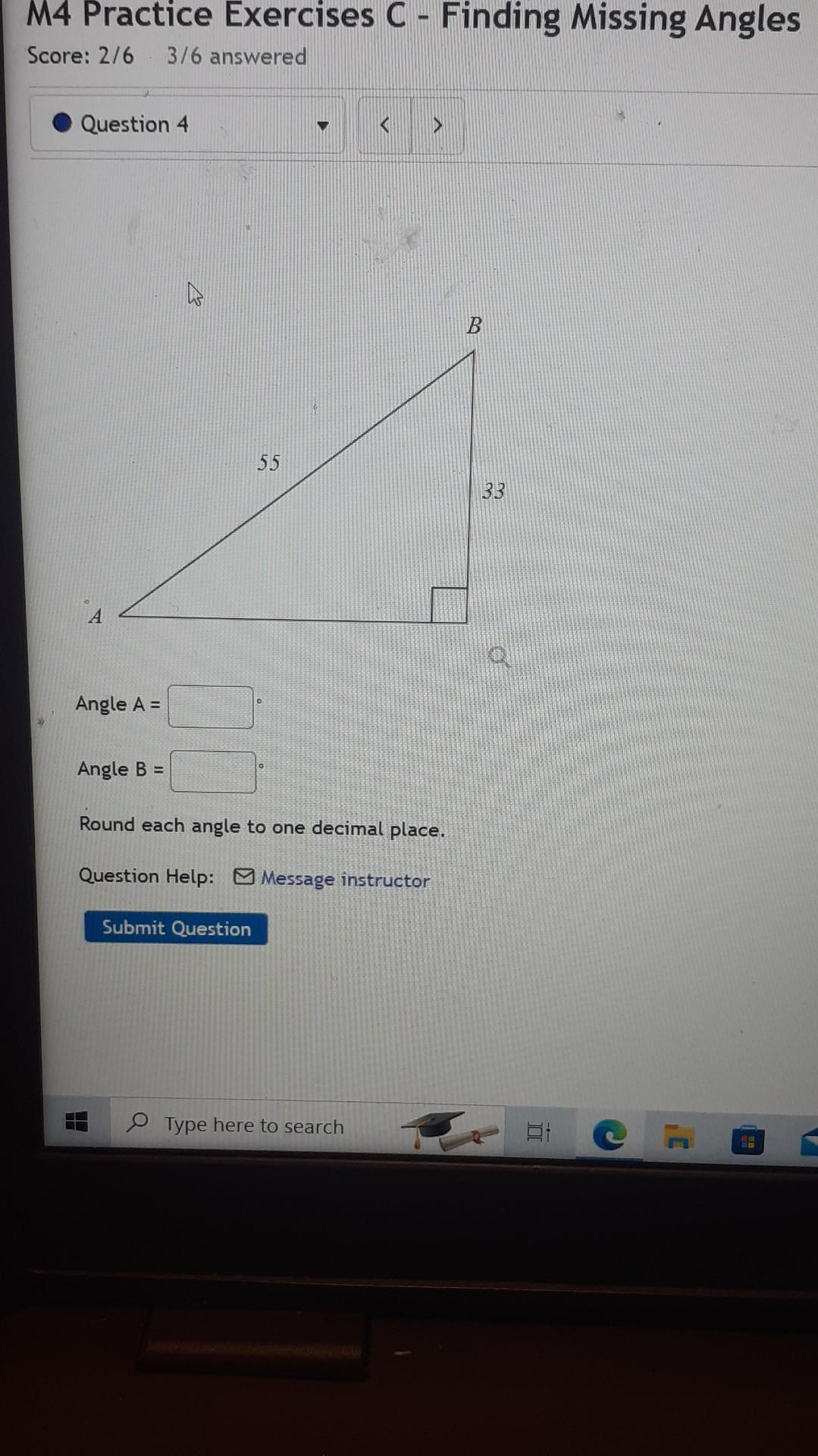 Solved M4 Practice Exercises C - Finding Missing Angles | Chegg.com